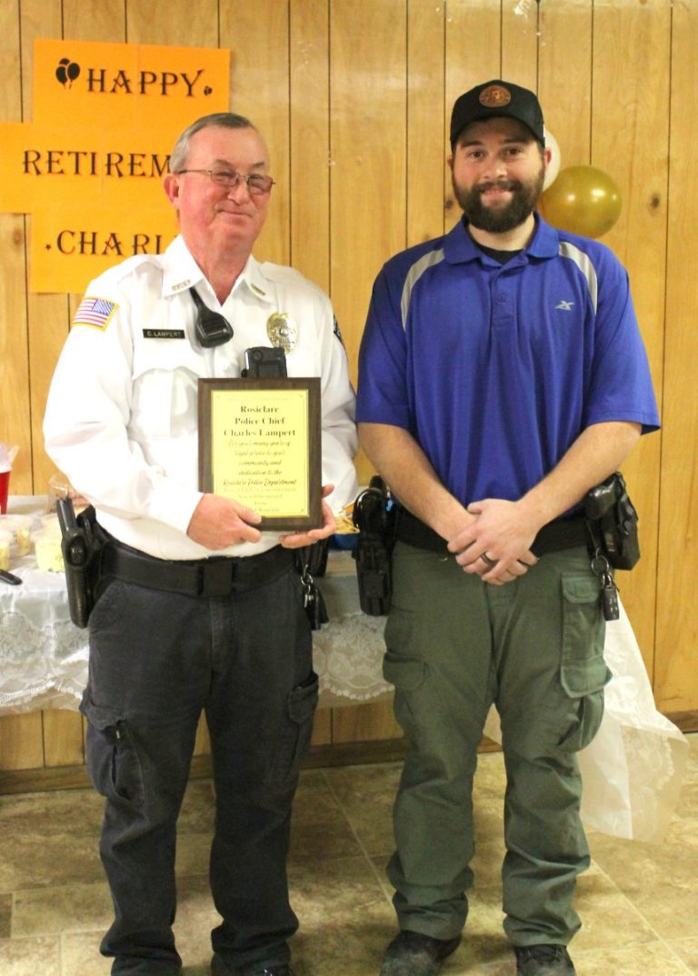 Chief of Police Charles Lampert retires after 25 years of service to ...